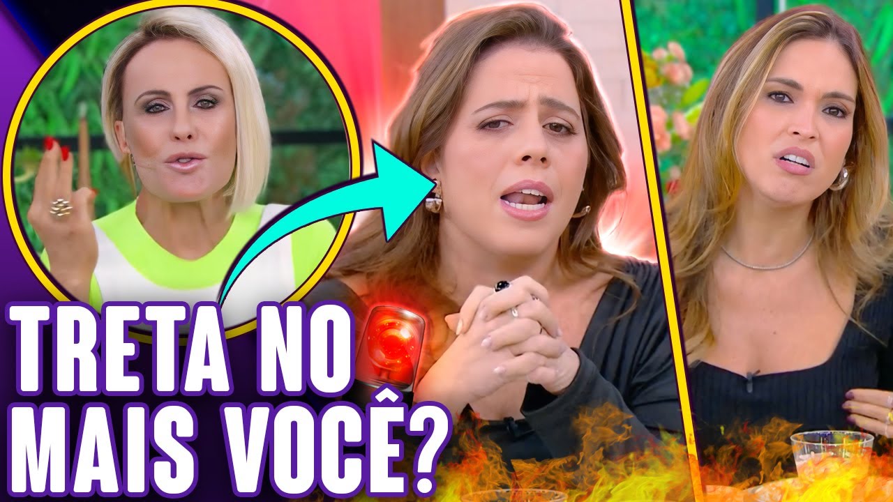 ANA MARIA SAI DO MAIS VOCÊ E GERA TRETA ENTRE SUBSTITUTAS! | Virou ...