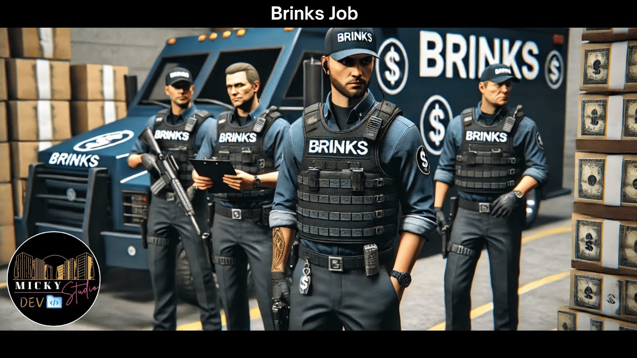 [FIVEM ESX/RAGEUI V2] | Brinks Job - YouTube
