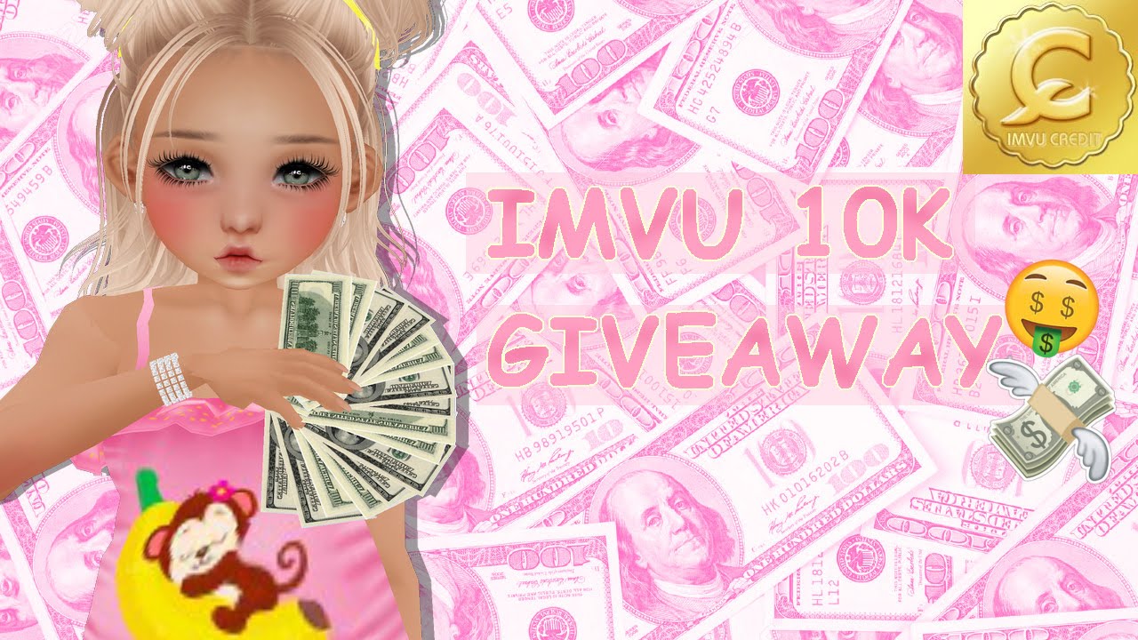 IMVU 10,000 CREDIT GIVEAWAY! CLOSED - YouTube