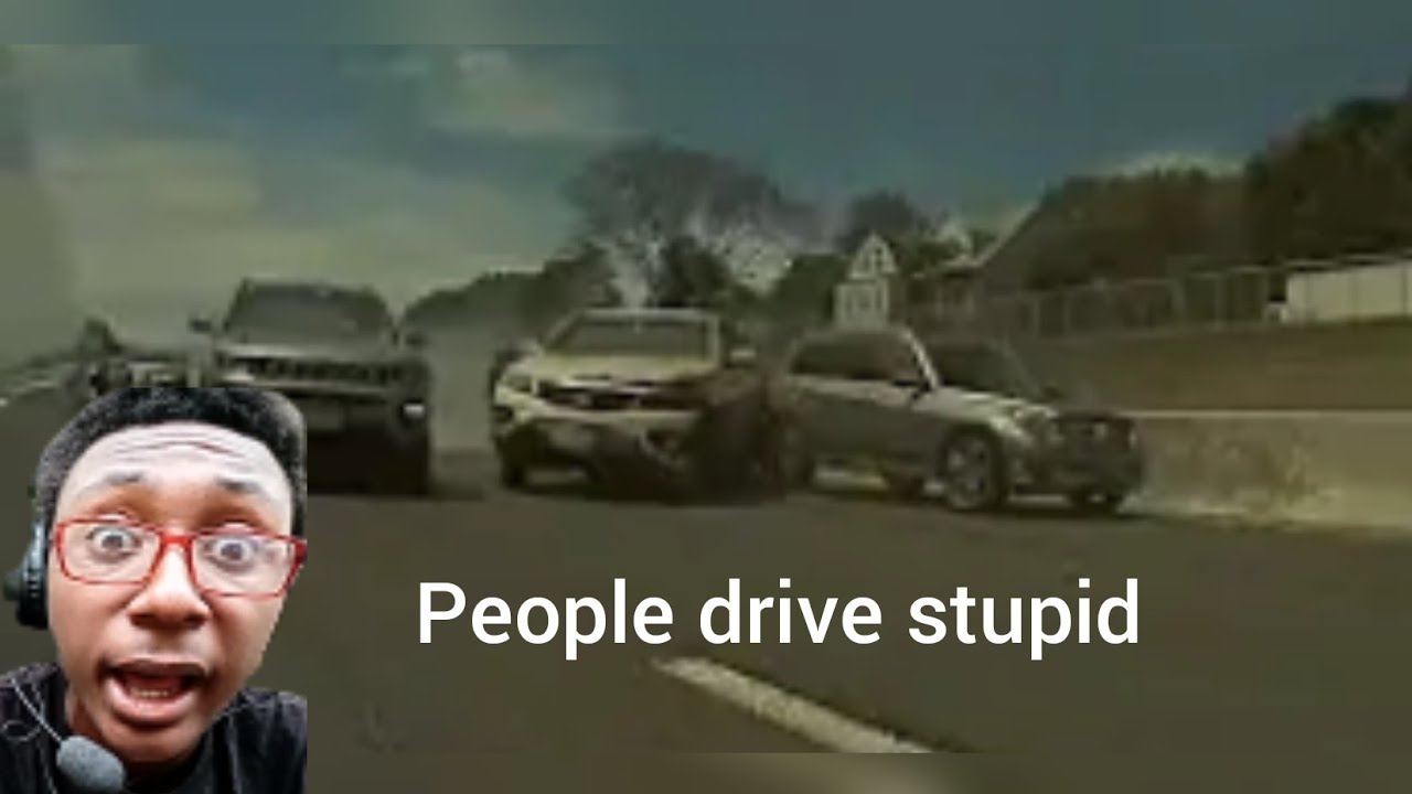 Stupid Drivers Compilation #183 @crashtube. reaction - YouTube