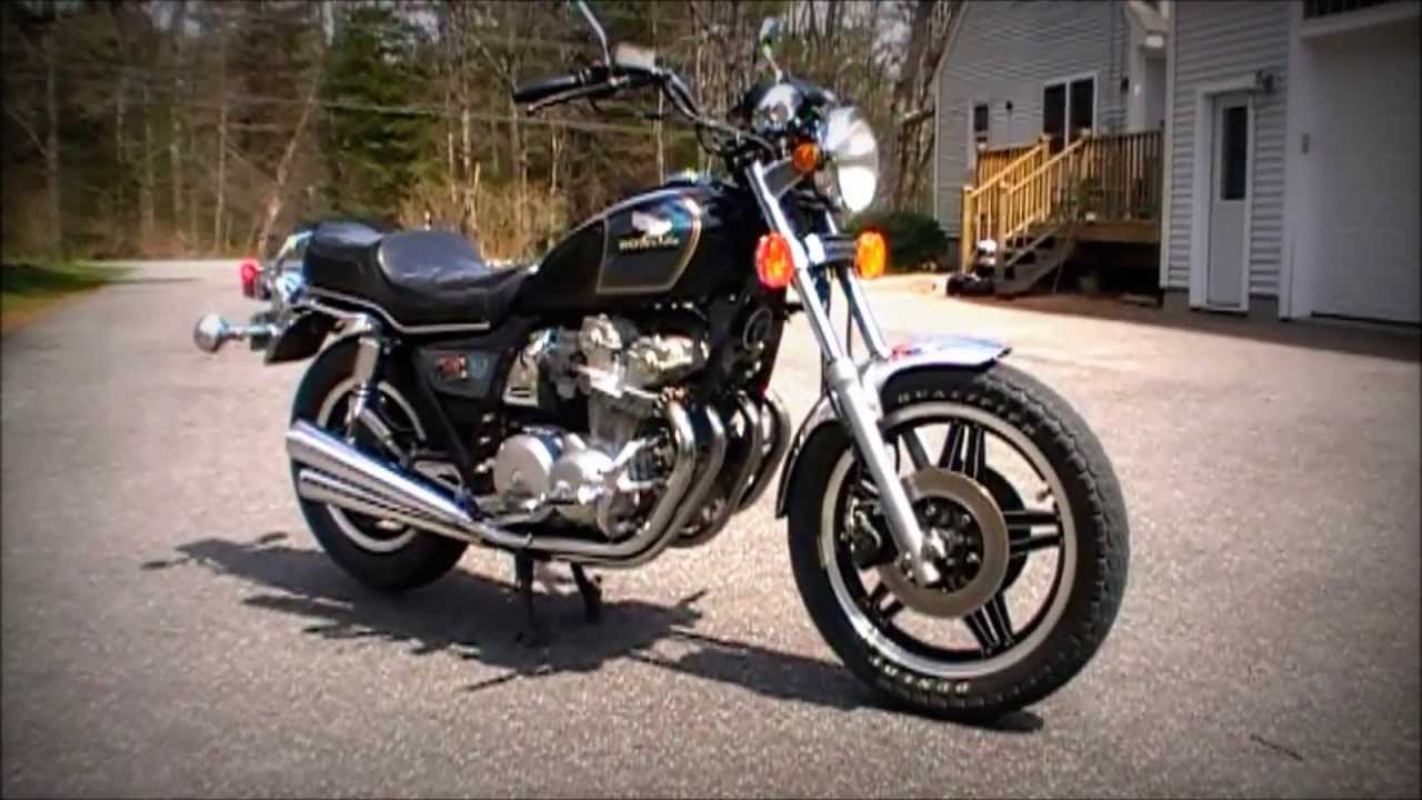 81 CB 750 Custom - YouTube
