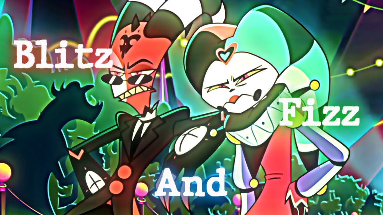 Blitz + Fizz Edit ~ Who am I? ~ Helluva Boss ~ EmyReacts - YouTube