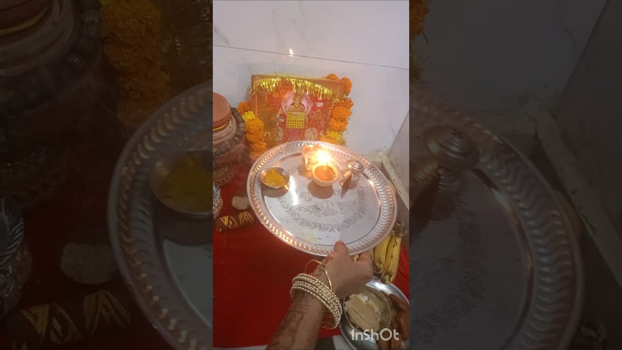 Ahoi asthmi#Ahoi Ma ke sham ki puja#bhogparsad#short#youtubeshort 🌺🌺🙏 ...