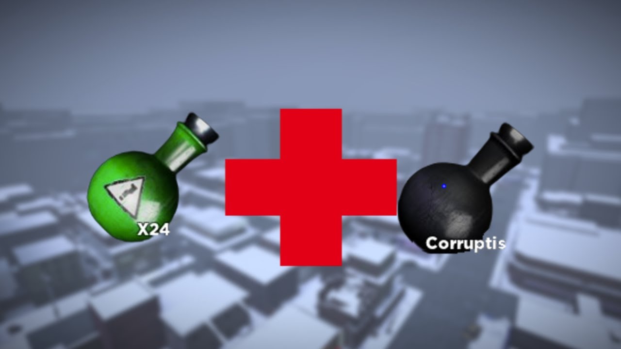 What happens if you drink the Corruptis potion and X24 - YouTube