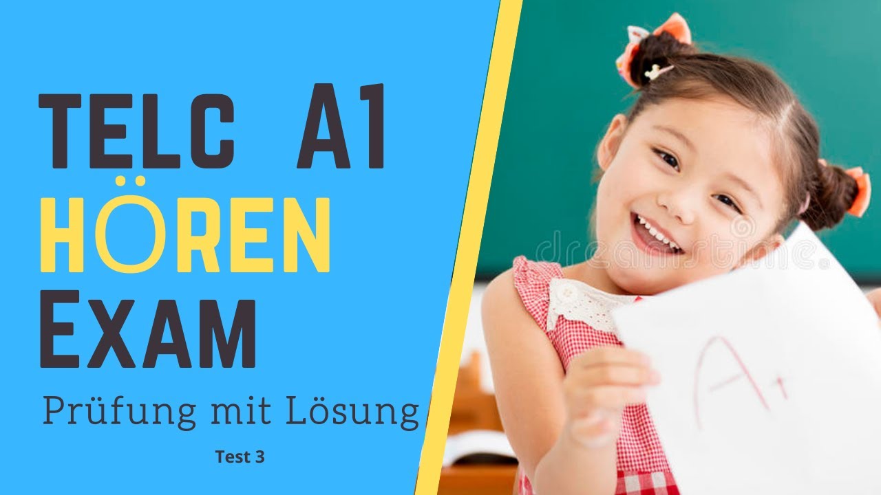 Deutsch Modellsatz TELC | A1 Hören Prüfung mit Lösung | German a1 exam ...