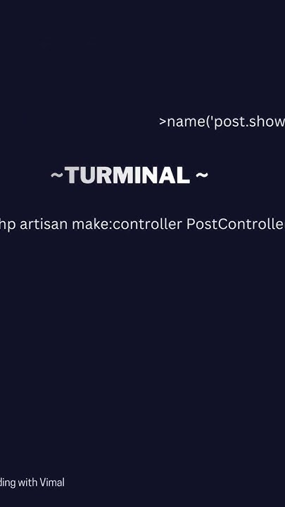 How to generate slug in laravel - YouTube