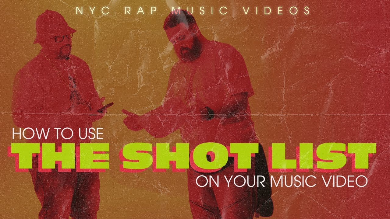 Shot List for Music Videos - The BEST tool For Videographers - YouTube