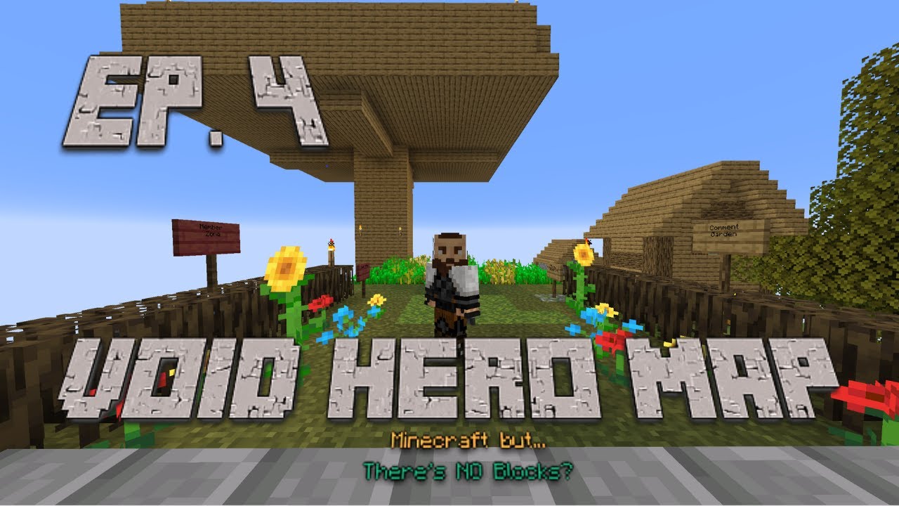 Minecraft but there's only 1 Block! - Void Hero Map - Ep. 4 - YouTube