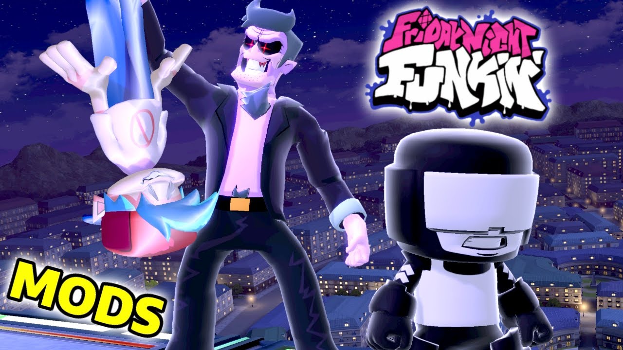 Friday Night Funkin Mods in Super Smash Bros. Ultimate! - YouTube