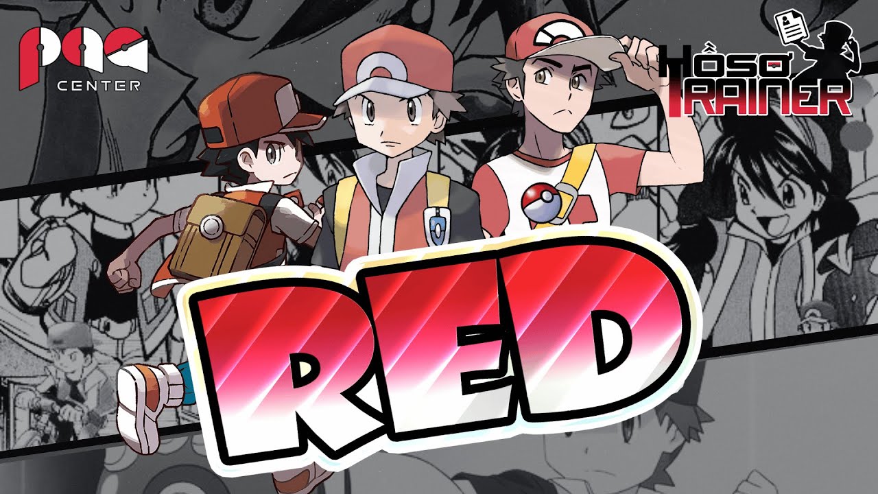 RED - Trainer HUYỀN THOẠI của Thế Giới Pokemon | Pokemon Red | PAG ...