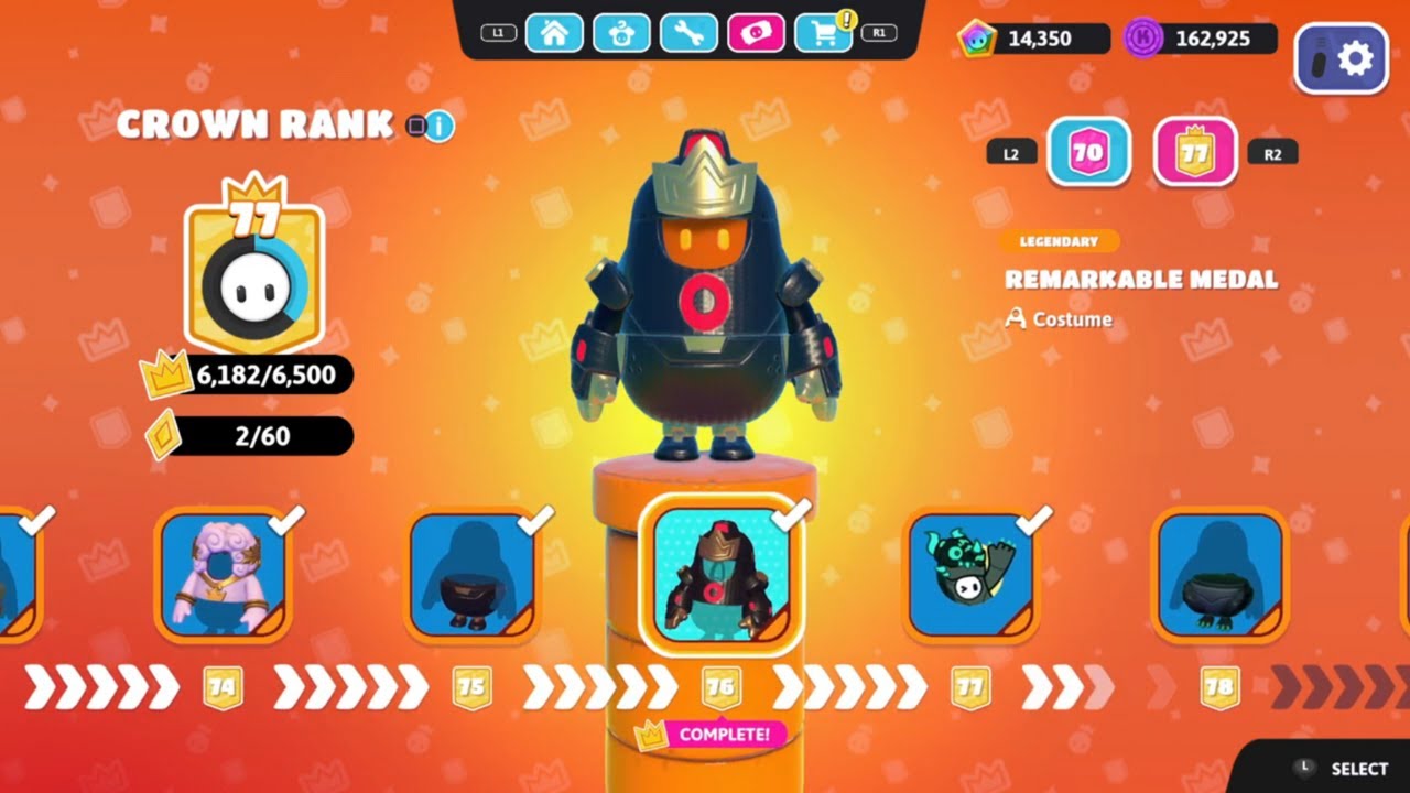 NEW CROWN RANKS! Crown Rank Expansion On Fall Guys - YouTube