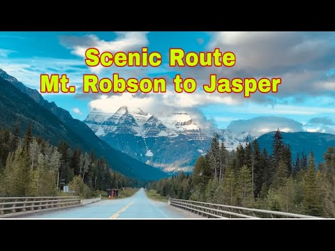 Scenic Route // Mt.Robson to Jasper - YouTube