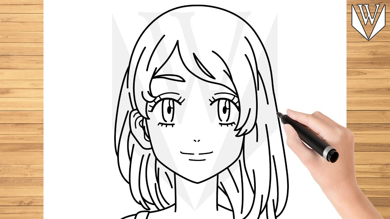 How to draw Emma Sano Tokyo Revengers Step by step Tutorial | Free ...