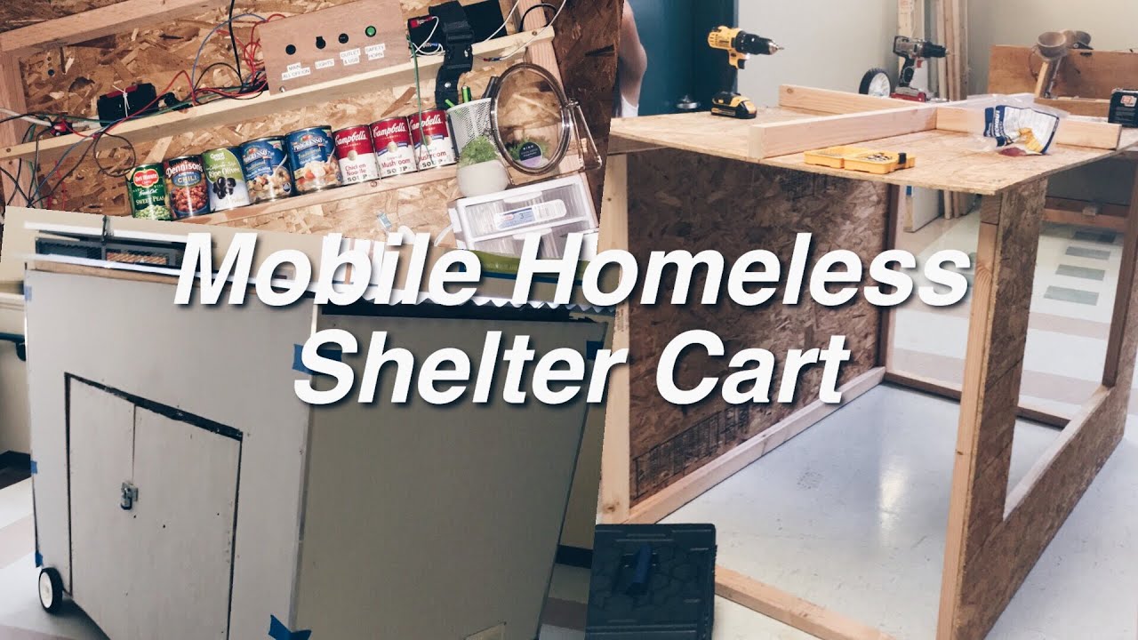 ˗ˏˋ Homeless Shelter Cart : Building Process ˎˊ˗ - YouTube