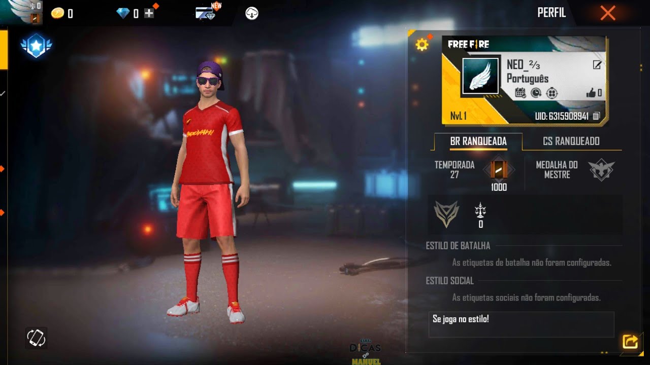 COMO PEGAR O BANNER E AVATAR ANGÉLICAL GRÁTIS NO FREE FIRE? - YouTube