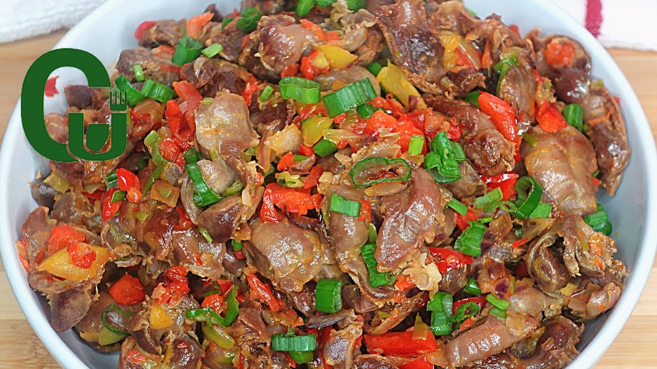 Restaurant Style Peppered Gizzard - MUST TRY - Chinwe Uzoma Kitchen ...