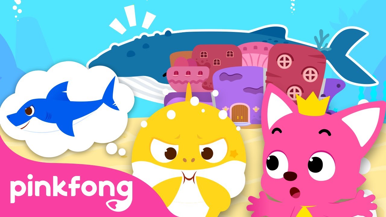 ¿Qué Ves?👀 Veo, Veo en el Mar🐳| Aventura de Pinkfong y Tiburón Bebé ...