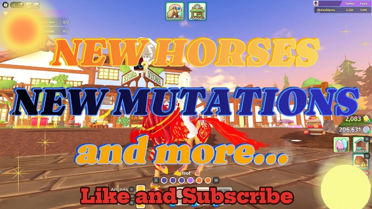 NEW Solar and Lunar Mutations | NEW Horses | NEW Harvesting | Horse ...