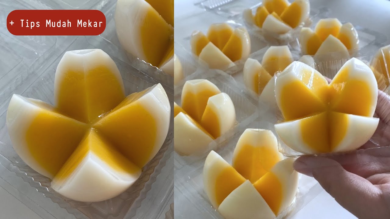 Puding Mekar | Puding Kekinian | Tips and Tricks | Puding Telur Mekar ...