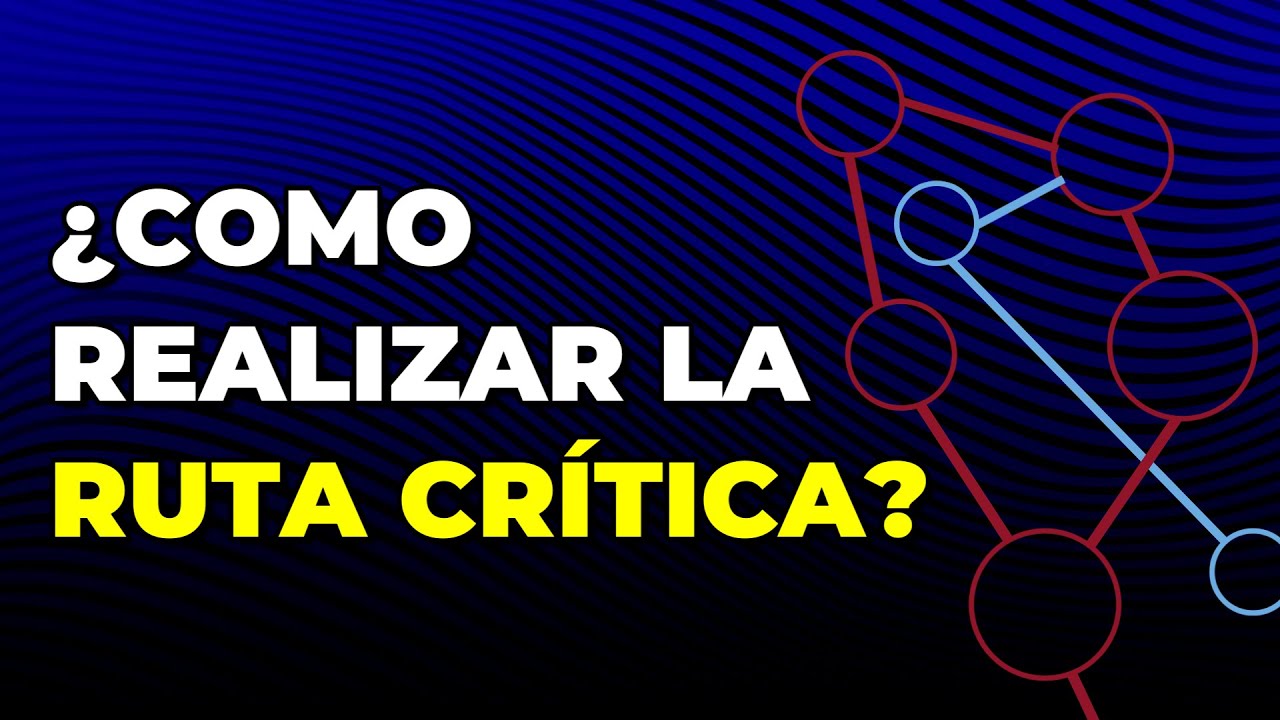 RUTA CRÍTICA: Aprende a Calcular y Analizar un diagrama de red - YouTube
