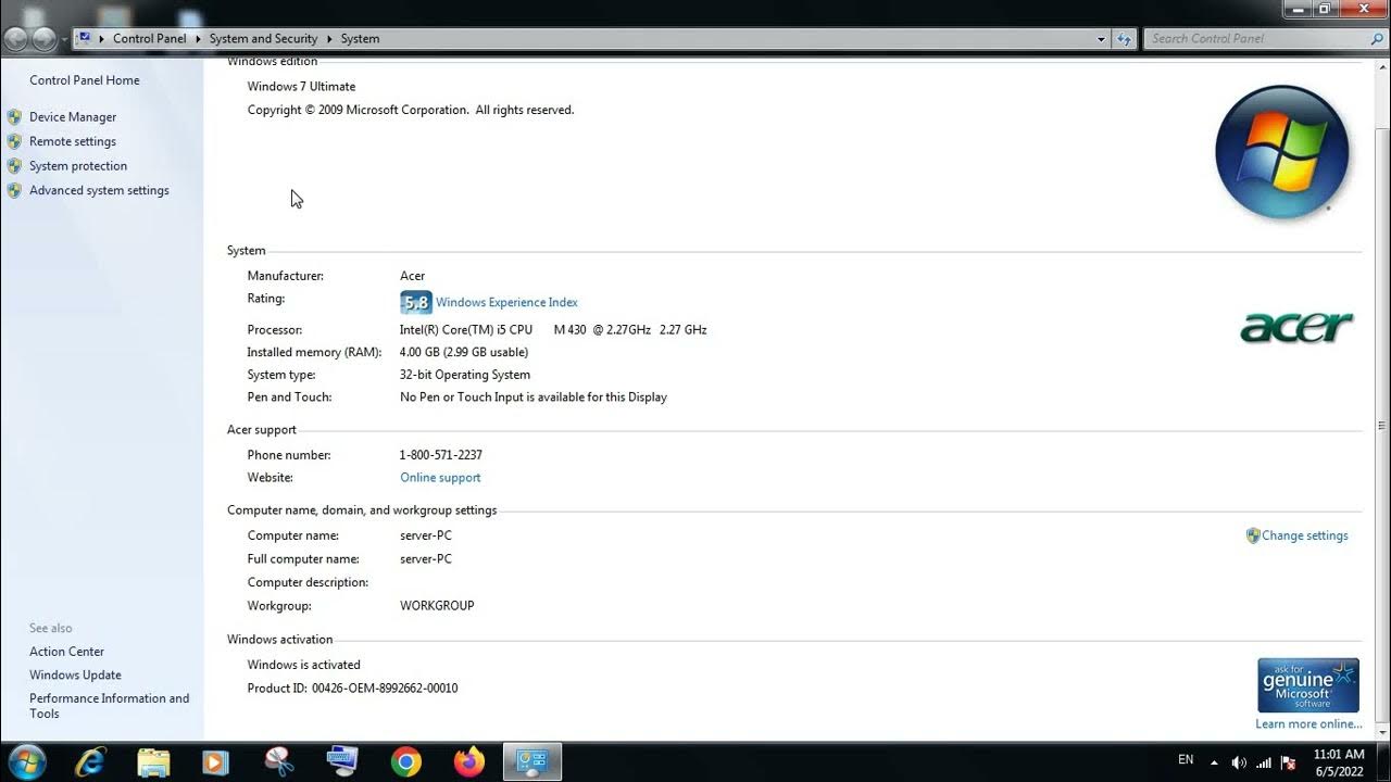 How to check Computer Laptop Properties and feature / Windows edition ...
