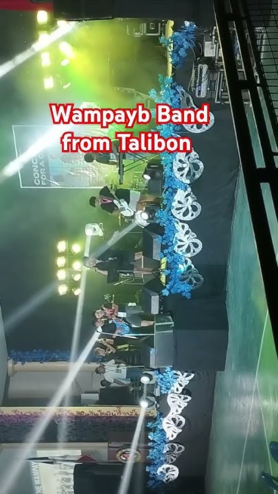 Concert for a cause another great band from Talibon Wampayb - YouTube