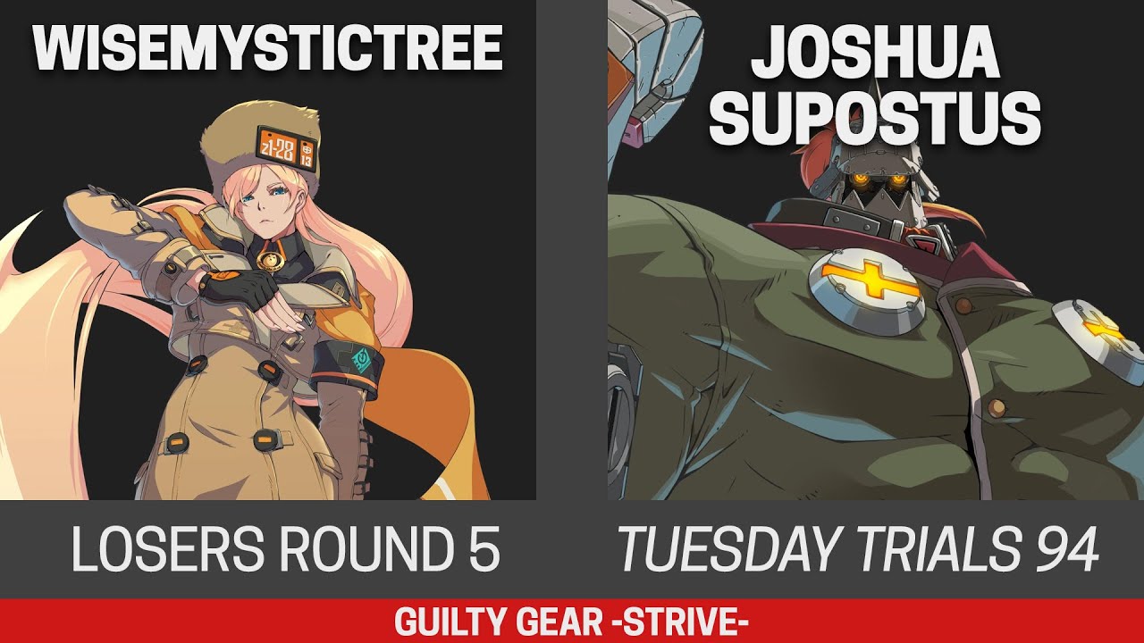 Tuesday Trials 94 GGST Losers Round 5 - WiseMysticTree (Millia) vs ...