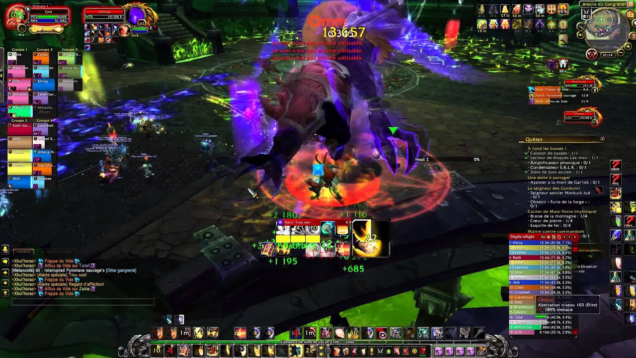 [FR] - [Warlords of Draenor] - [Heroic Hellfire Citadel] Xhul'horac ...