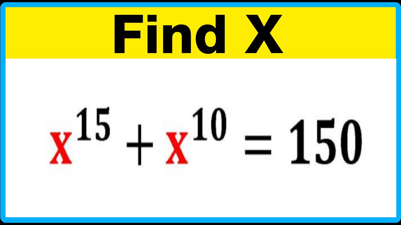 A Nice Exponent Math Simplification | math algebra problem | Find the ...