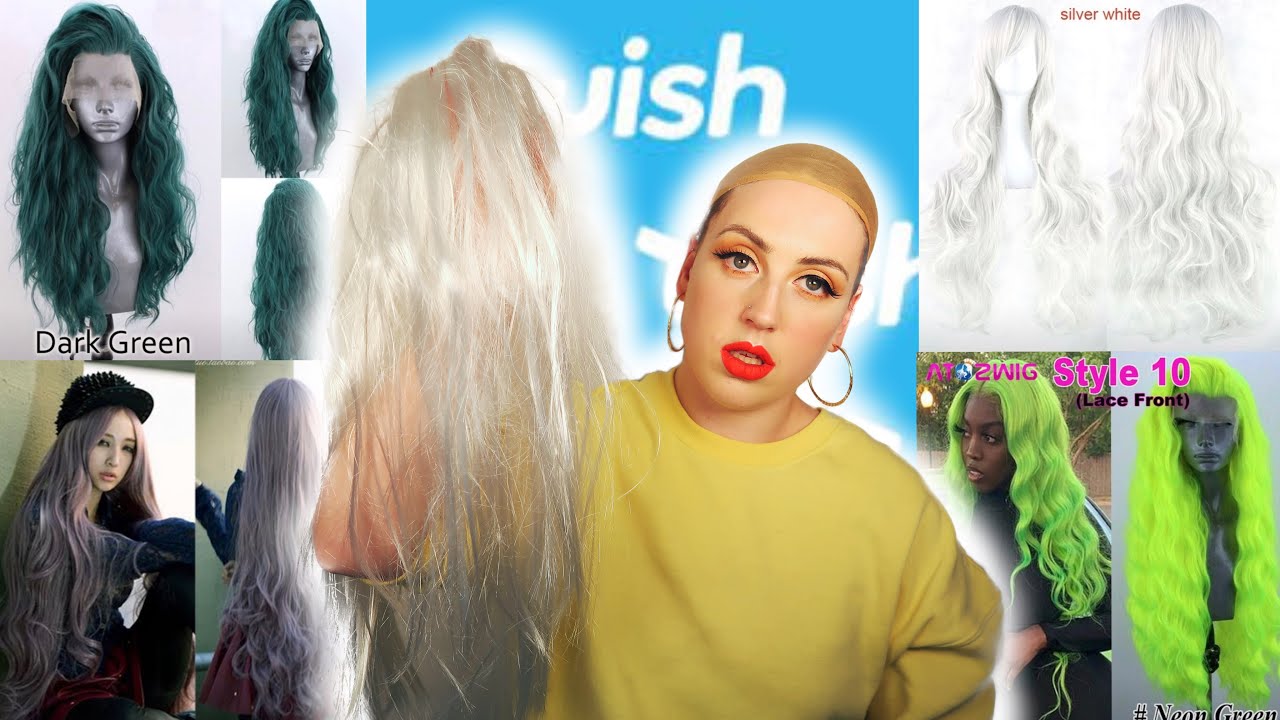 I Spent $160 on WISH Wigs... - YouTube