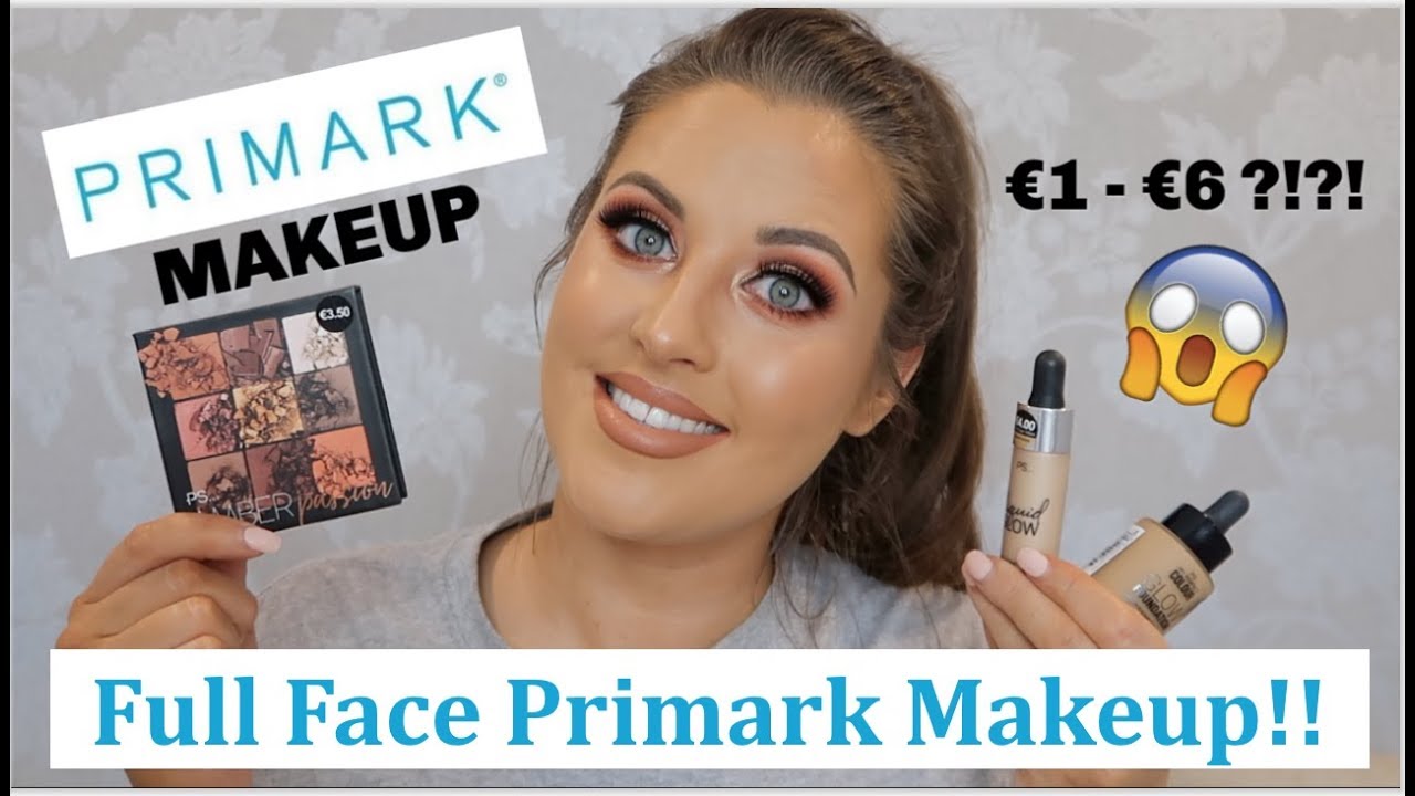 TESTING NEW PRIMARK MAKEUP! FULL FACE OF FIRST IMPRESSIONS - YouTube