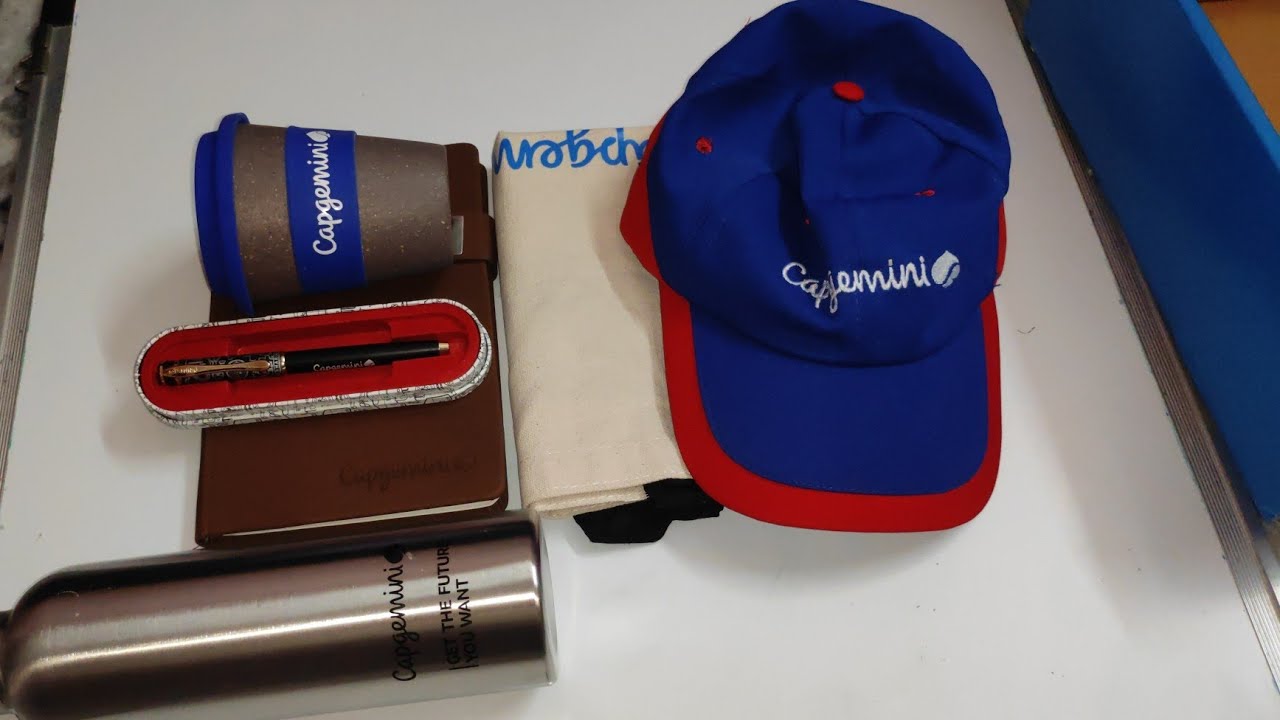 Capgemini welcome kit for new joiners - YouTube