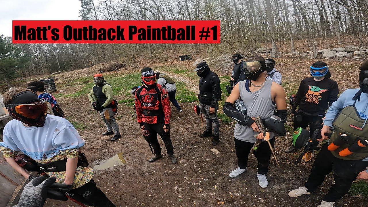 Matt's Outback Paintball #1 | Uncut Footage | JAROD'S CLUTCH - YouTube