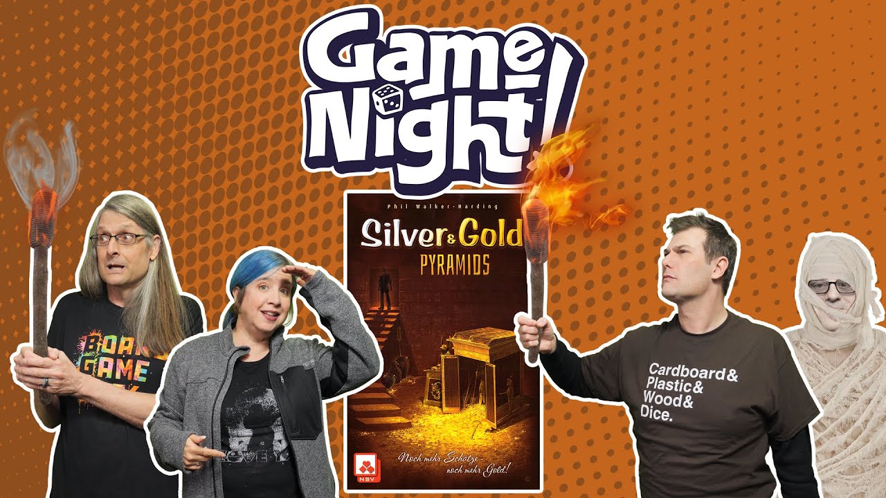 Silver & Gold Pyramids - GameNight! Se11 Ep52 - How to Play and ...