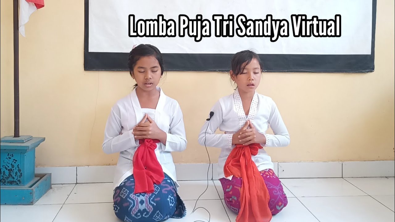 Lomba Puja Tri Sandya Tingkat SD Virtual - YouTube