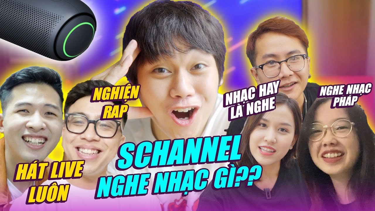PHỎNG VẤN GU NGHE NHẠC TEAM SCHANNEL - TÂN 1 CÚ NGHIỆN RAP, NGHE HẢI ...
