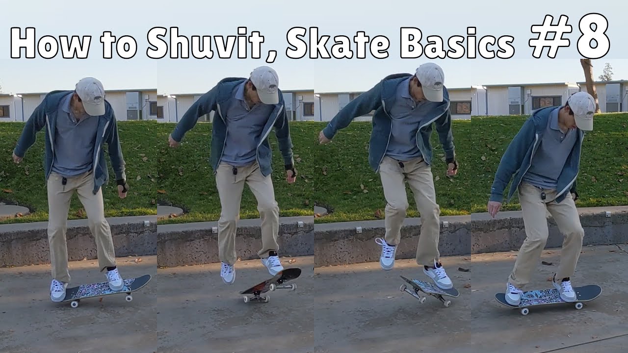 Skate Basics: How to SHUVIT - YouTube