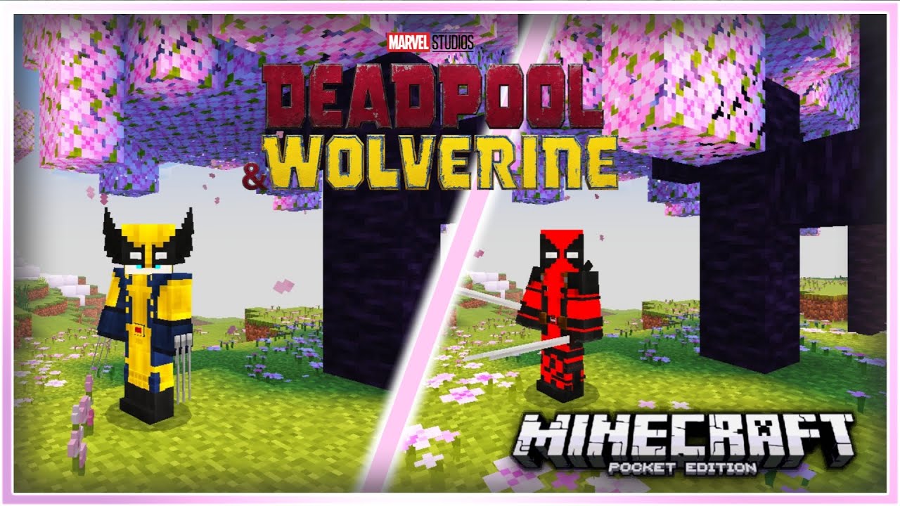 Minecraft Deadpool & Wolverine Addon - YouTube