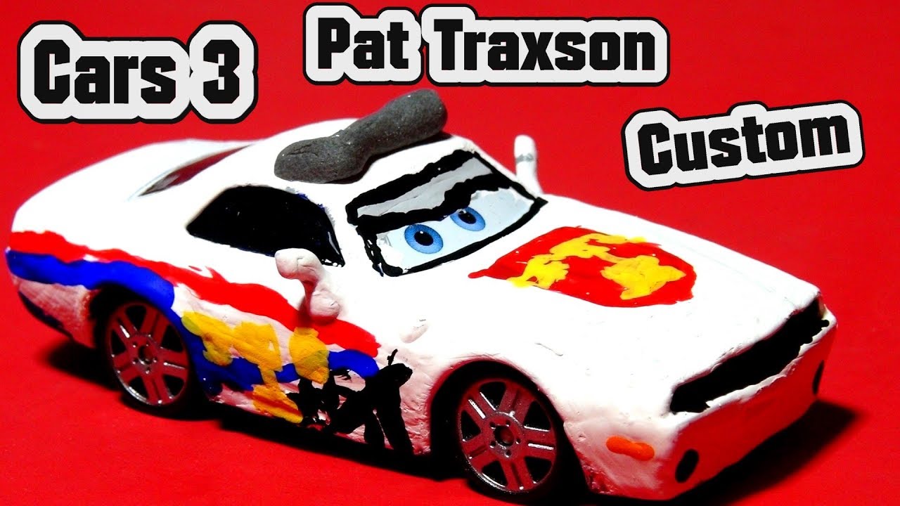 Pixar Cars 3 Custom Pat Traxson by Rod Torque Redline Miss Fritter ...
