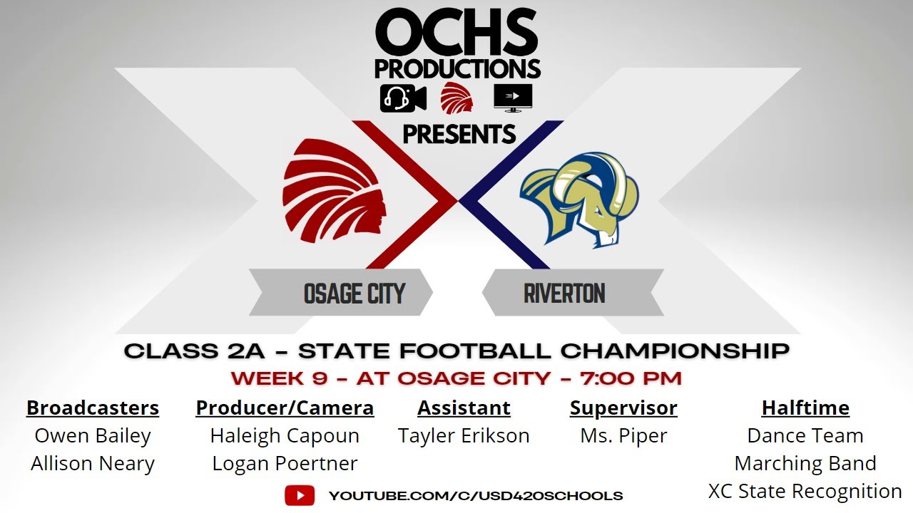 10/27/22 OCHS Football vs Riverton - YouTube