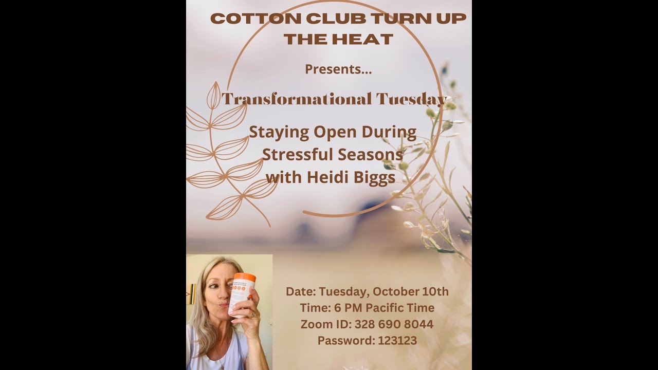 Transformation Tuesday Heidi mIndset Oct 10 - YouTube