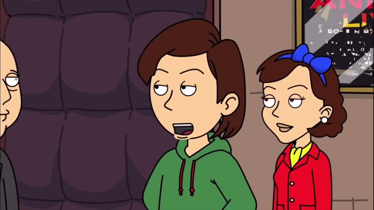 Classic Caillou Misbehaves At Super Mario Bros Movie And Gets Grounded (DANCE COMING IN ANGEY ...