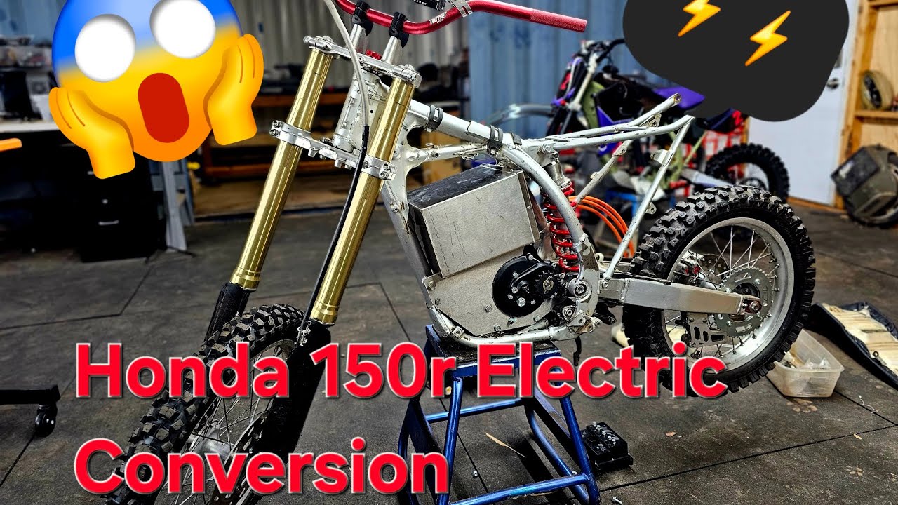 Electric Dirtbike! (Honda 150r Conversion) episode 1 - YouTube