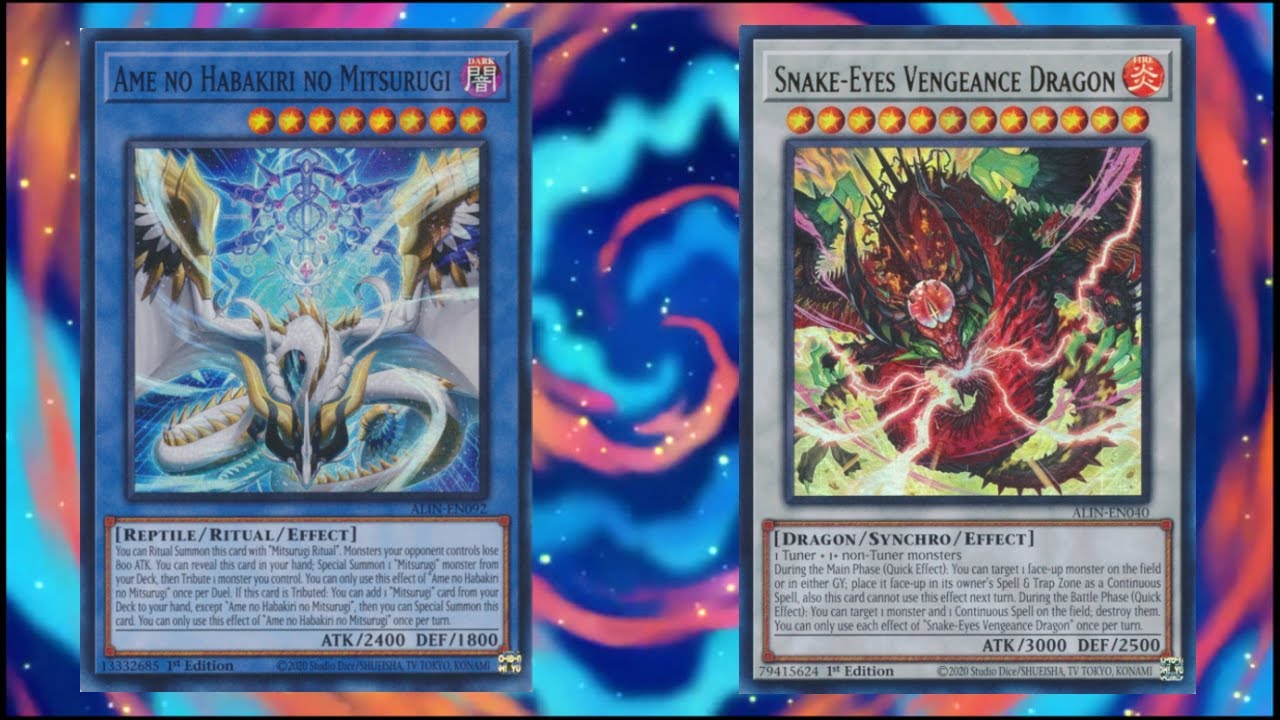 Yugioh - Mitsurugi Snake-Eyes 1 Card Combo Showcase - YouTube