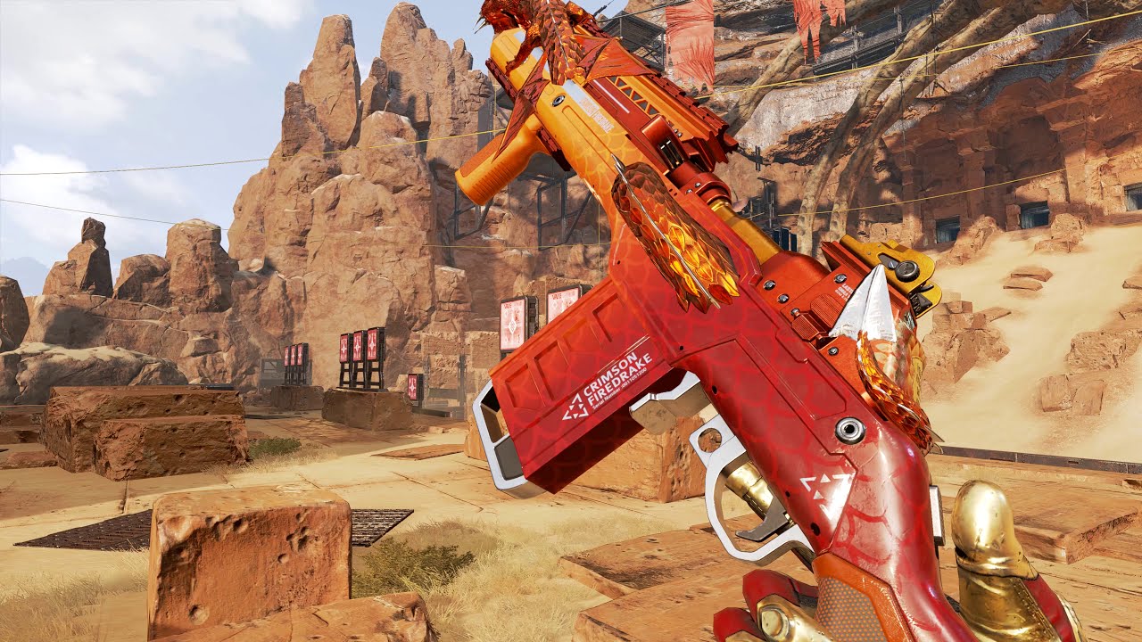 APEX LEGENDS | G7 Scout | Legendary | The Crimson Firedrake - YouTube