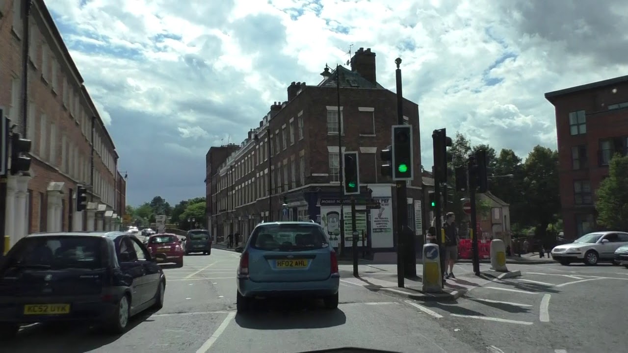 Driving On College Street, Deansway, Bridge Street & New Road ...