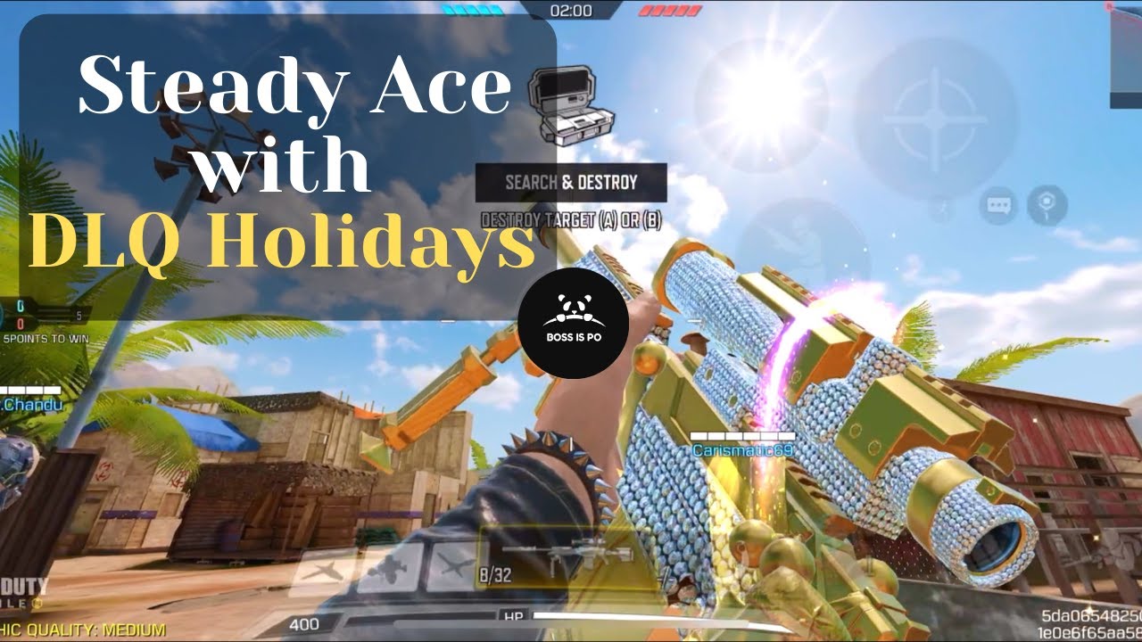 Ace with DLQ Holidays diamond in ranked Search and Destroy | Call of ...
