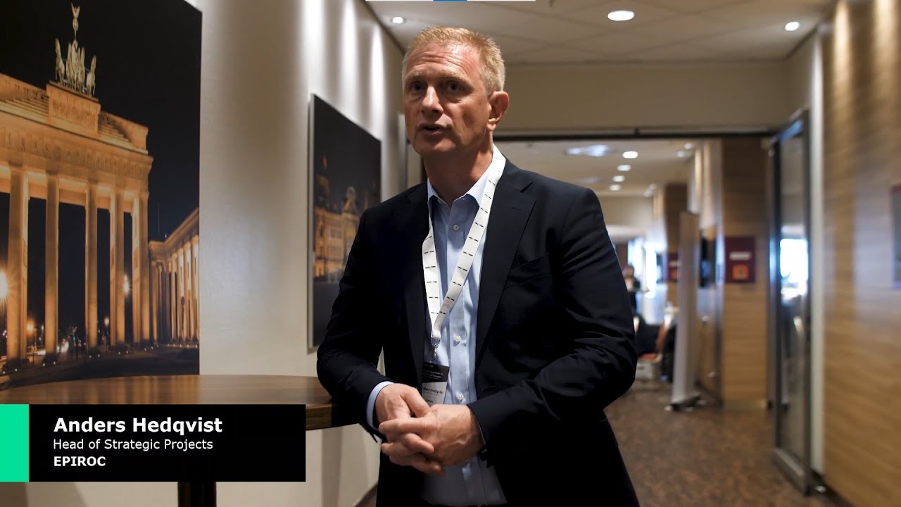 Anders Hedqvist, Head of Strategic Projects at Epiroc - YouTube
