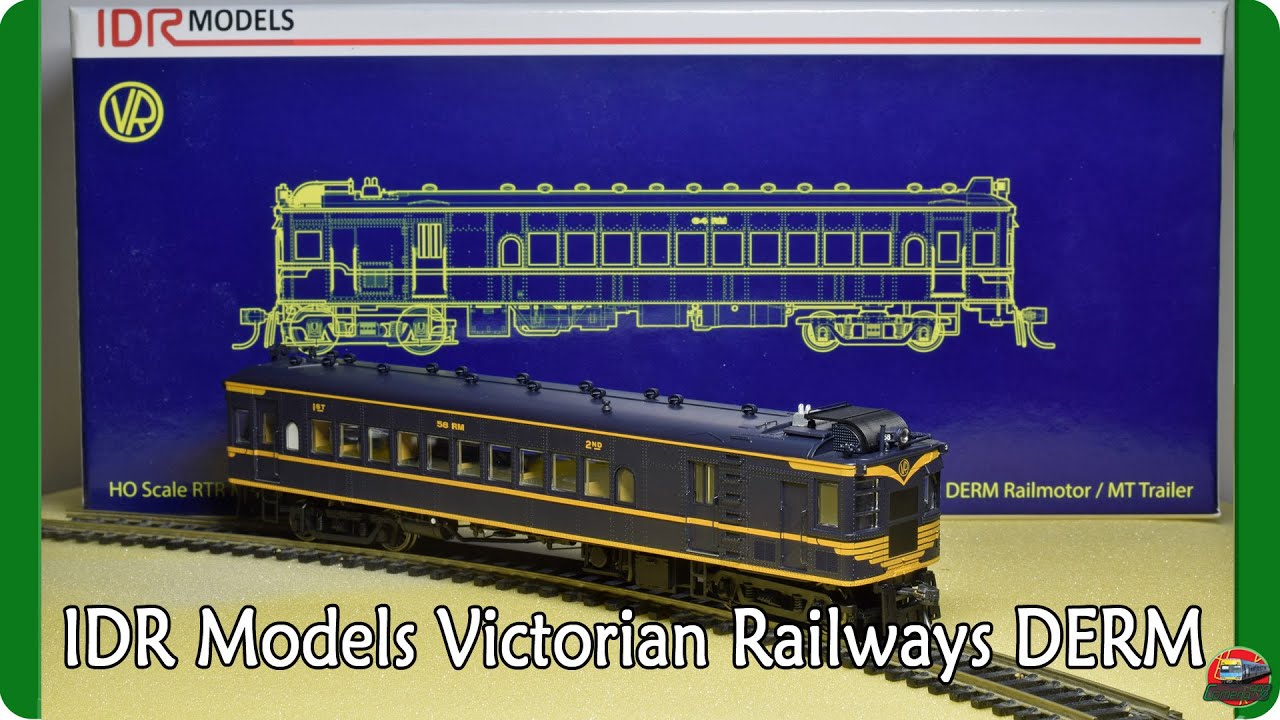 Opening a Victorian Railways DERM from IDR Models - YouTube