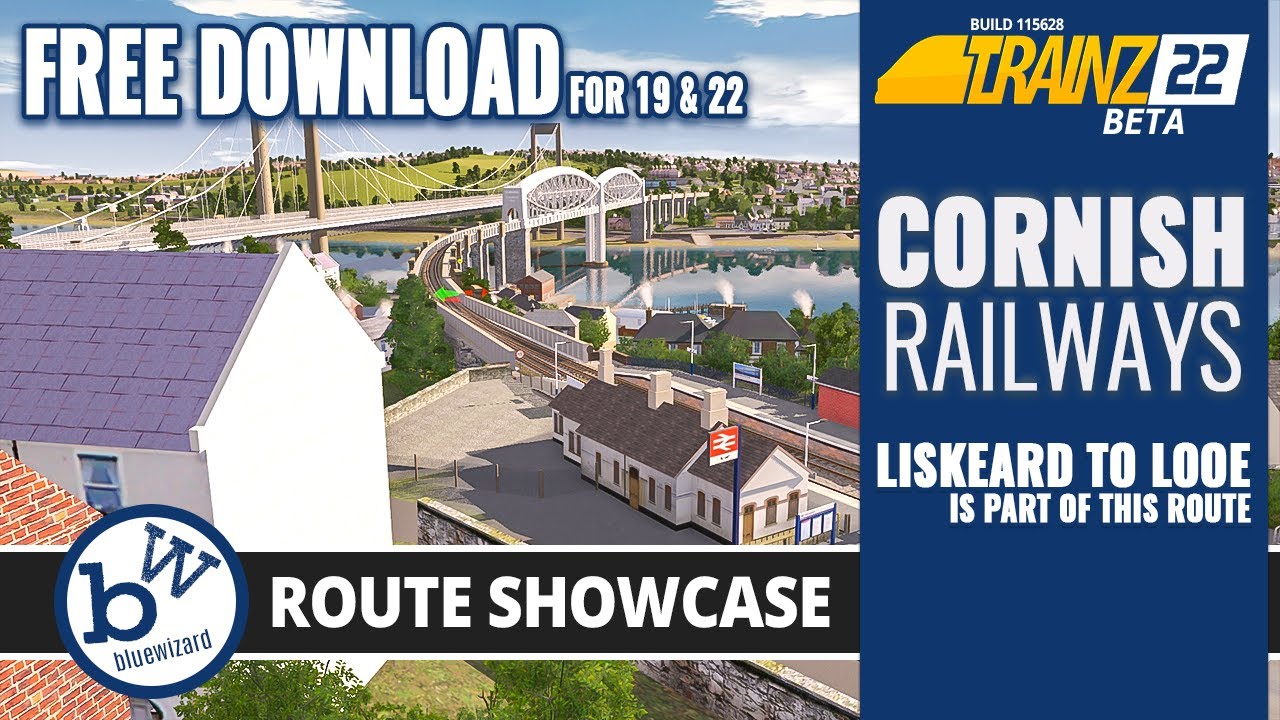 Route Showcase - Cornish Railways : Trainz 22 FREE download route and ...
